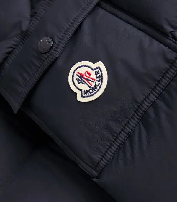 Moncler Down Bretagne Puffer Jacket - Blue