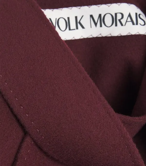 WOLK MORAIS Cashmere Belleville Trench Coat