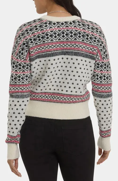 NYDJ Fair Isle Crewneck Sweater
