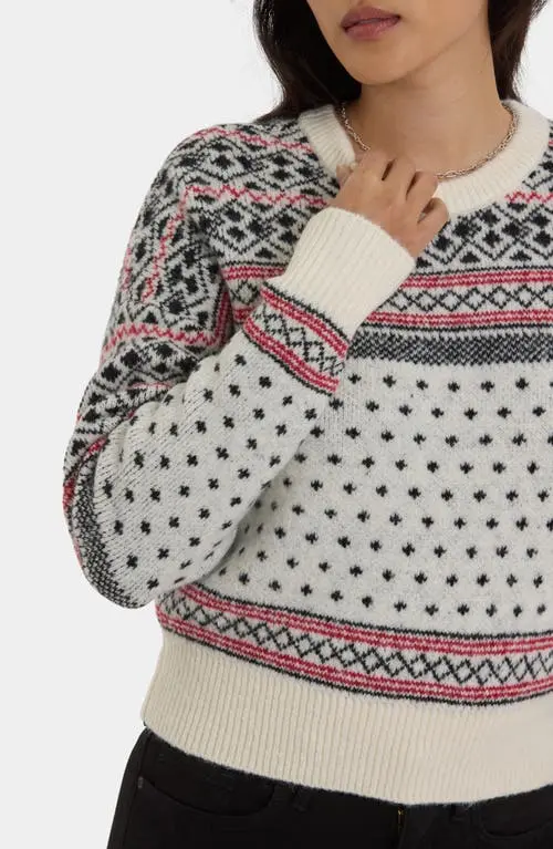 NYDJ Fair Isle Crewneck Sweater