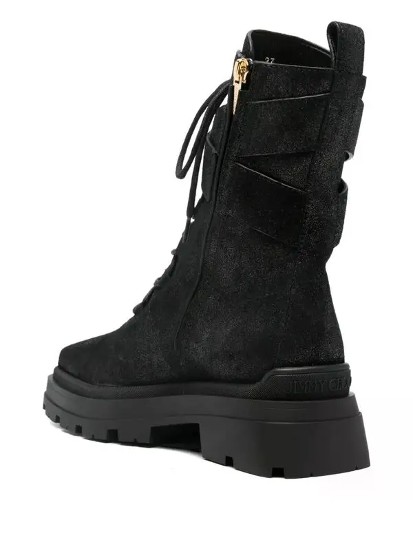 JIMMY CHOO 45mm Leather Boots