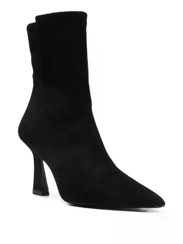 STUART WEITZMAN Suede Ankle Boots