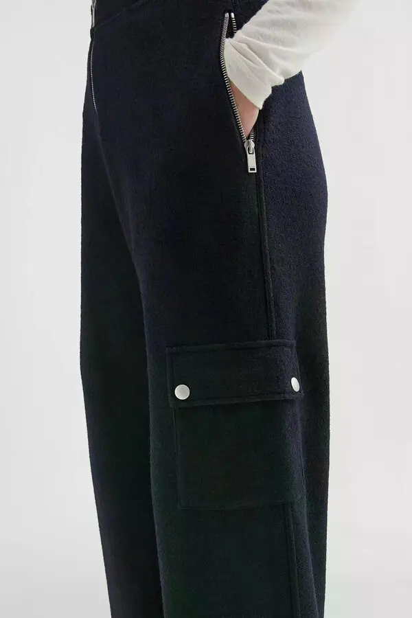 JIL SANDER Felted Trousers