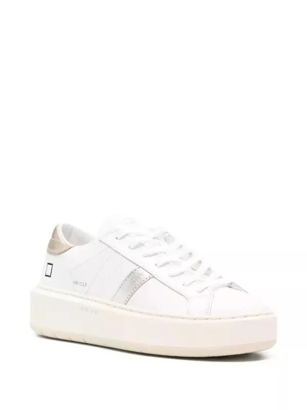 D.a.t.e. Leather Platform Sneakers