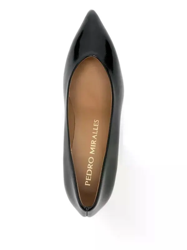 PEDRO MIRALLES Leather Heeled Pumps