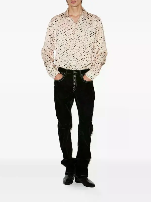 MARANT Nathan Polka-dot Shirt