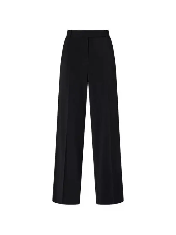 Pinko Pleated Concealed-zip Trousers - Black