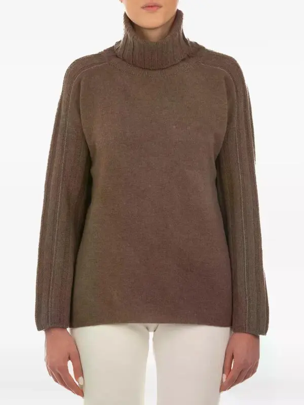 LE TRICOT PERUGIA Wool Turtleneck Sweater