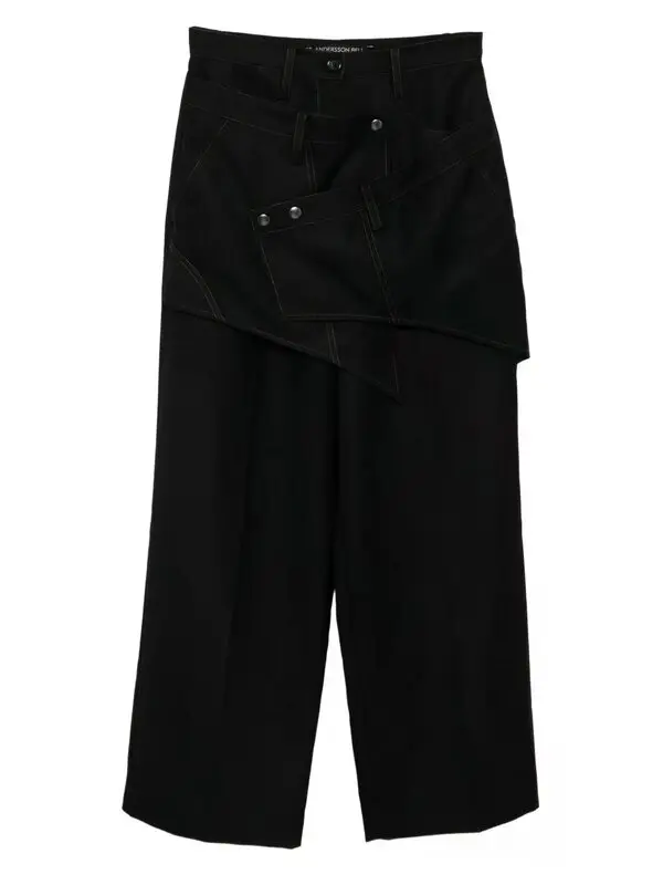 Andersson Bell Crossover-wrap Trousers