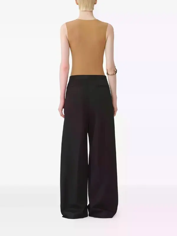 Fabiana Filippi Flat-front Trousers
