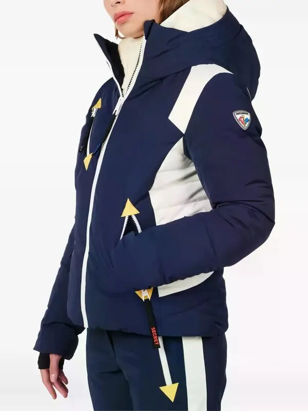 Rossignol X Jcc Graphic-print Down Jacket - Blue