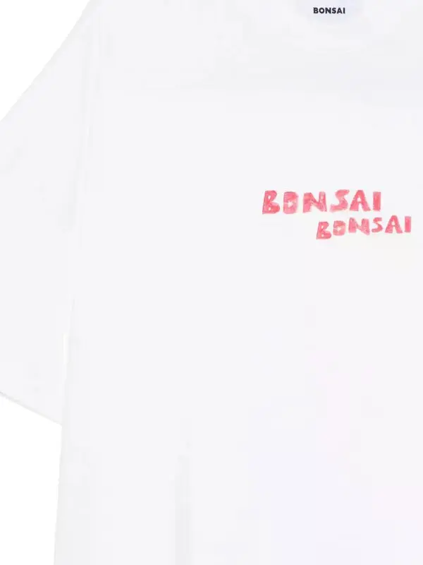 BONSAI Logo-print T-shirt