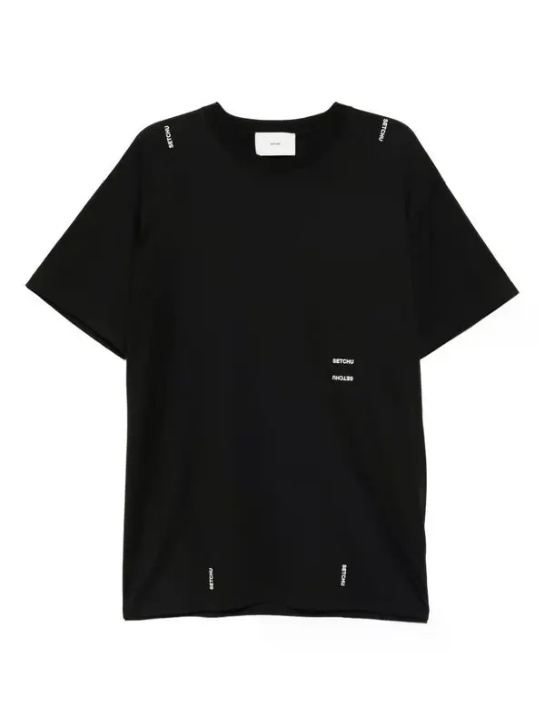 SETCHU Origami T-shirt - Black