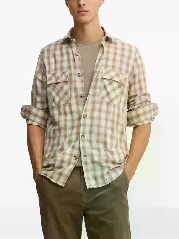 Liu Jo Flap-pocket Checked Shirt
