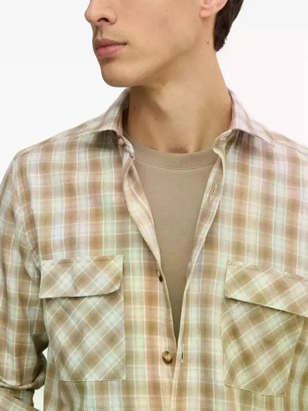 Liu Jo Flap-pocket Checked Shirt