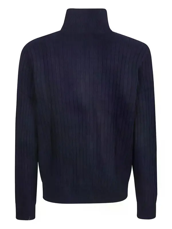 Polo Ralph Lauren Ribbed Zip-neck Sweater