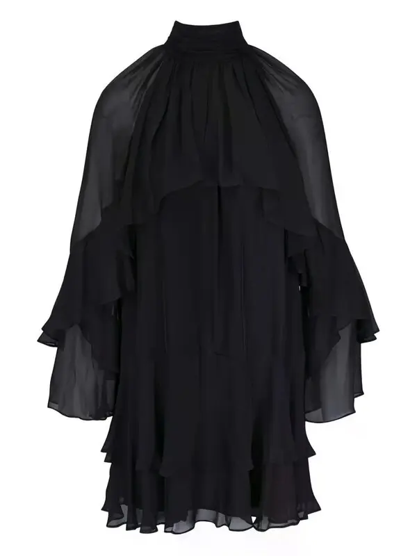 Veronica Beard Adlington Ruffle-detail Mini Dress