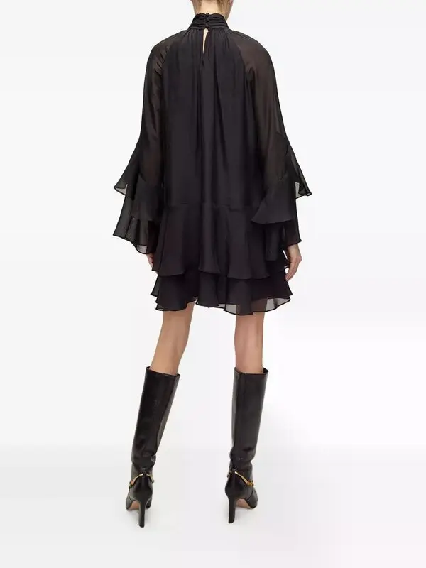 Veronica Beard Adlington Ruffle-detail Mini Dress