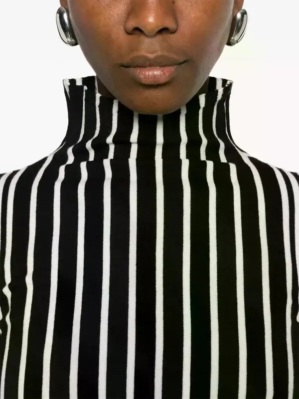 TWINSET Ribbed Stripe Top