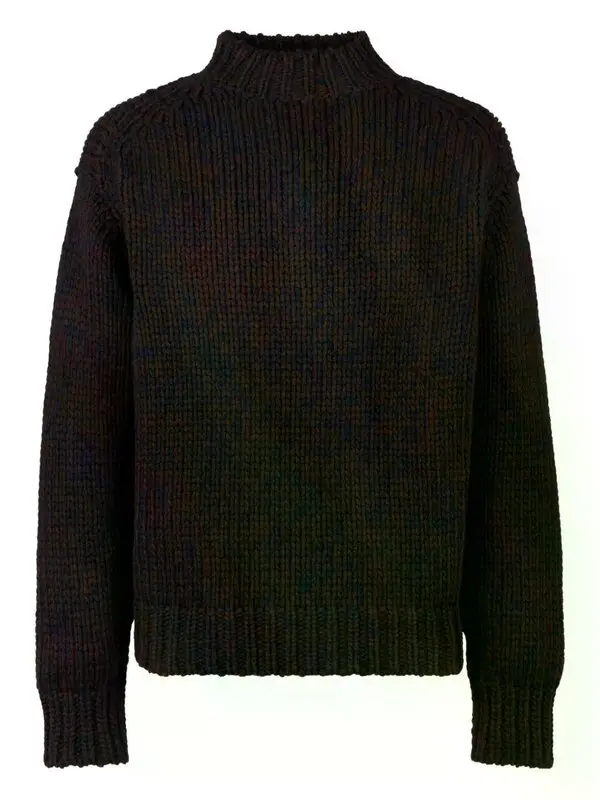 TOD'S High-neck Ribbed Knit Sweater
