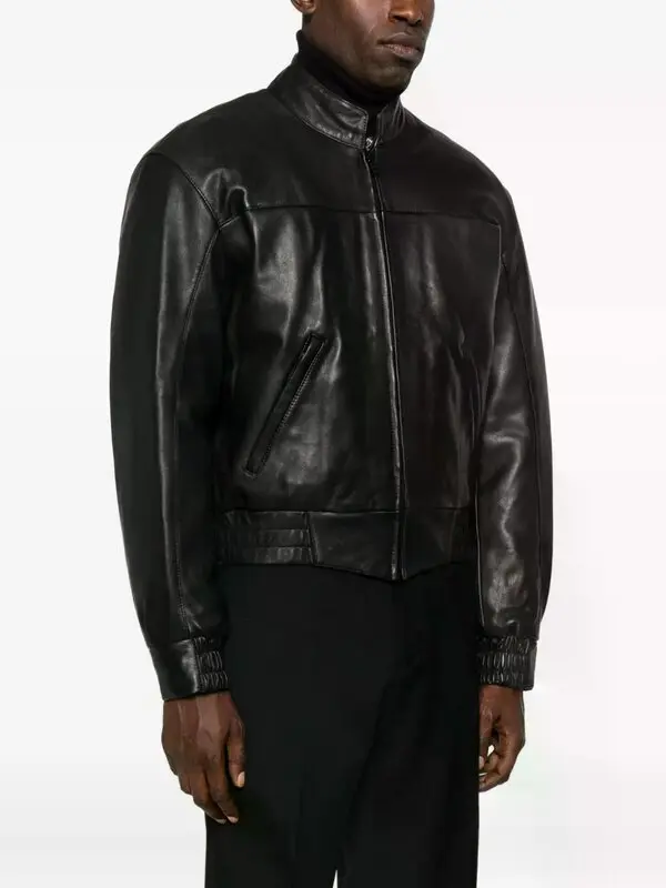SUNFLOWER Zip-front Jacket With Elasticated Cuffs