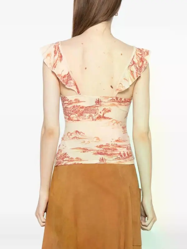 REFORMATION Lemmy Tank Top - Neutrals