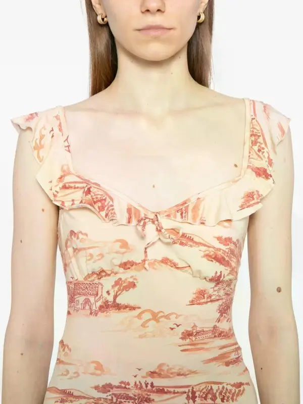 REFORMATION Lemmy Tank Top - Neutrals