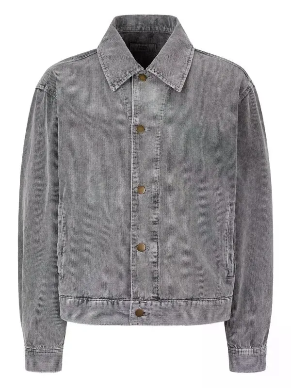 STUDIO TOMBOY Corduroy Button-fastening Shirt Jacket