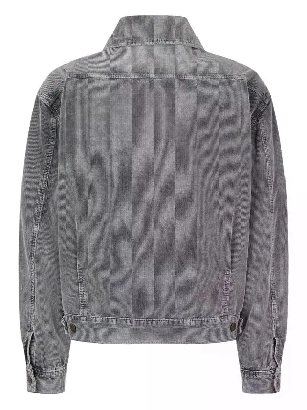 STUDIO TOMBOY Corduroy Button-fastening Shirt Jacket