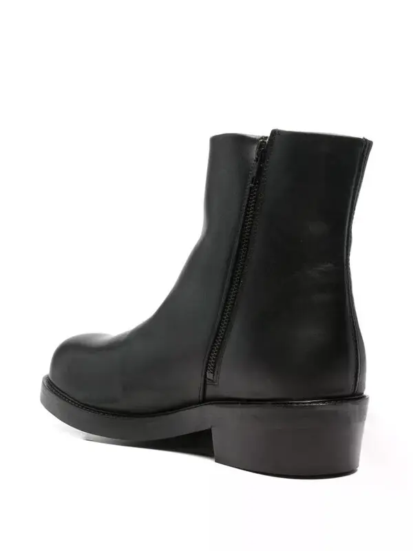 Séfr Zip-front Leather Boots