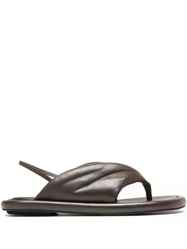 Officine Creative Padded Leather Slingback Sandals