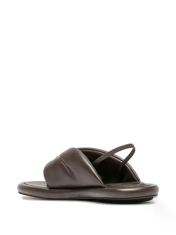 Officine Creative Padded Leather Slingback Sandals