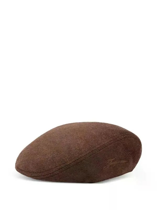 Jacquemus Le Valérie Wool Beret - Brown