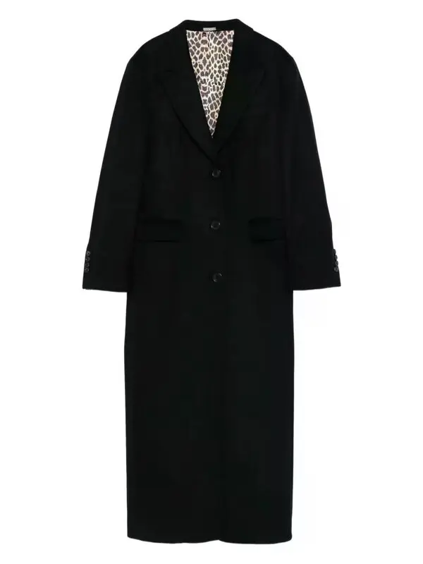 ERALDO Leopard-print Lined Coat