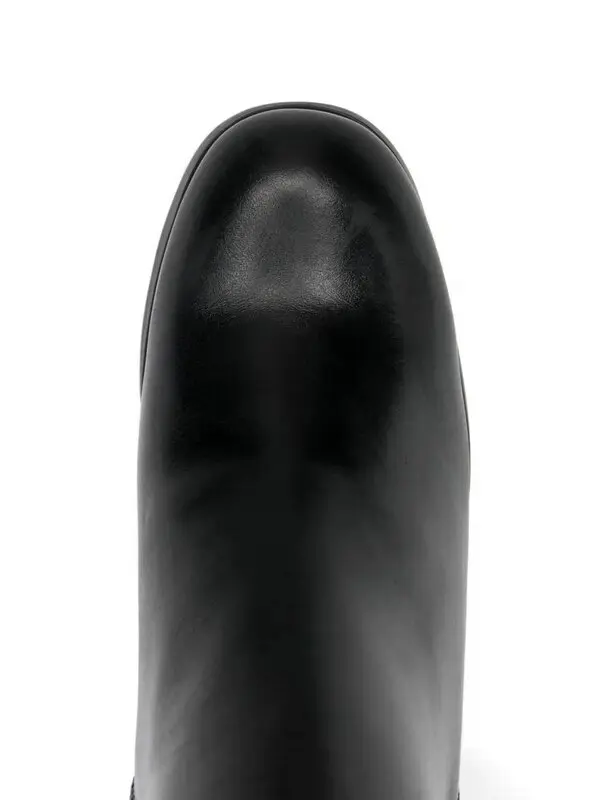 WONDERS 80mm Block-heel Ankle Boots - Black