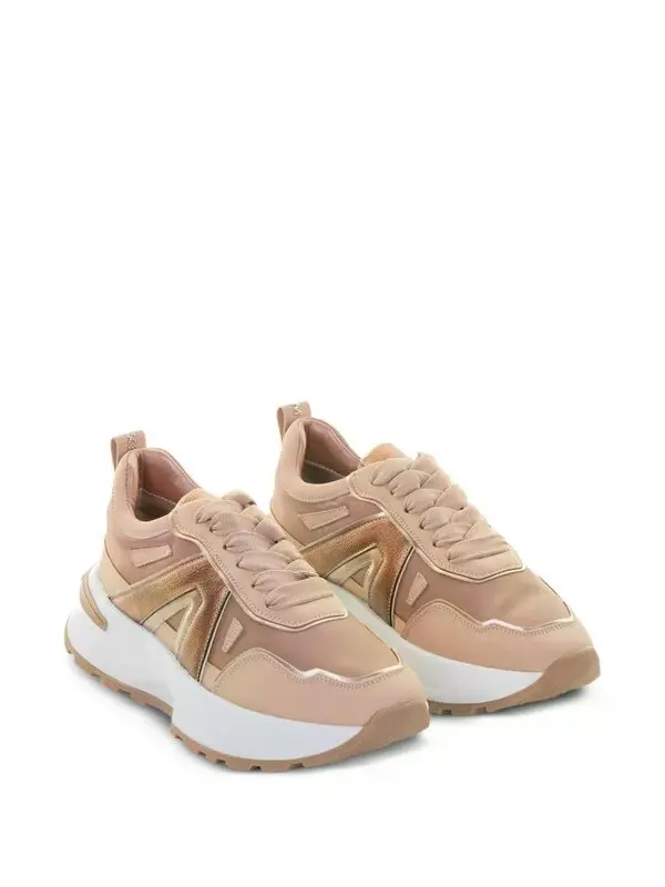 ALEXANDER SMITH Metallic Panelled Sneakers