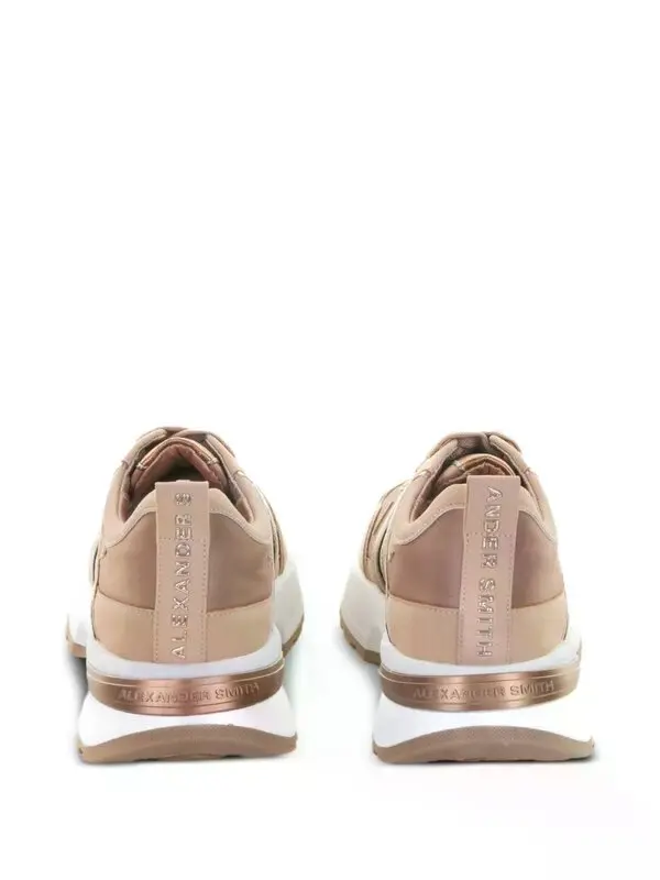 ALEXANDER SMITH Metallic Panelled Sneakers