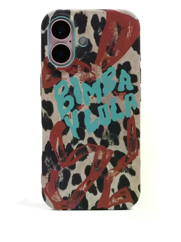Bimba Y Lola Leopard-print Iphone 16 Case - Neutrals