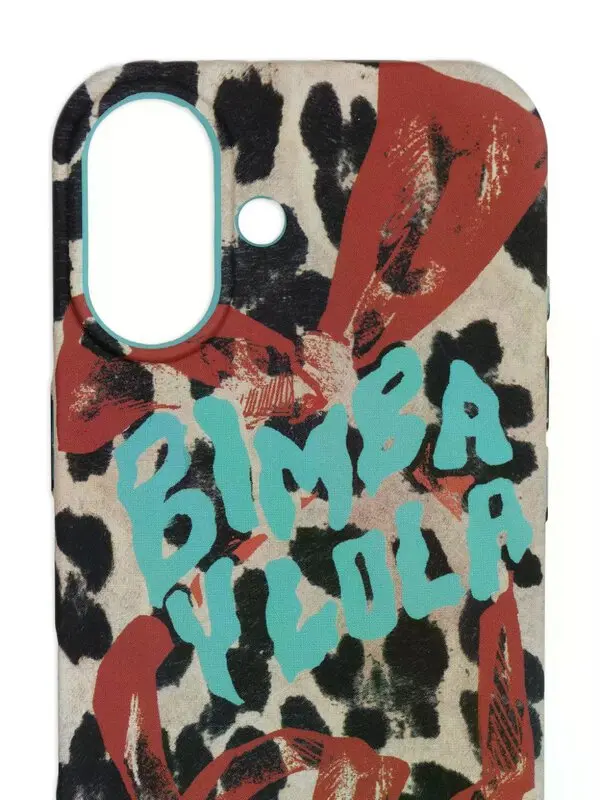 Bimba Y Lola Leopard-print Iphone 16 Case
