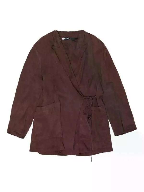 Bimba Y Lola Wrap-front Pocket Jacket
