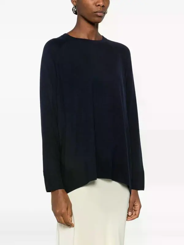 PUROTATTO Raglan-sleeve Sweater