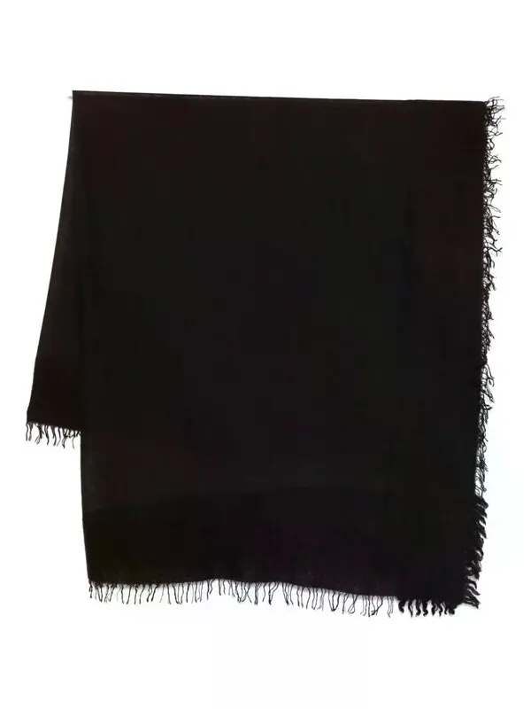 Faliero Sarti Fringed Scarf - Black