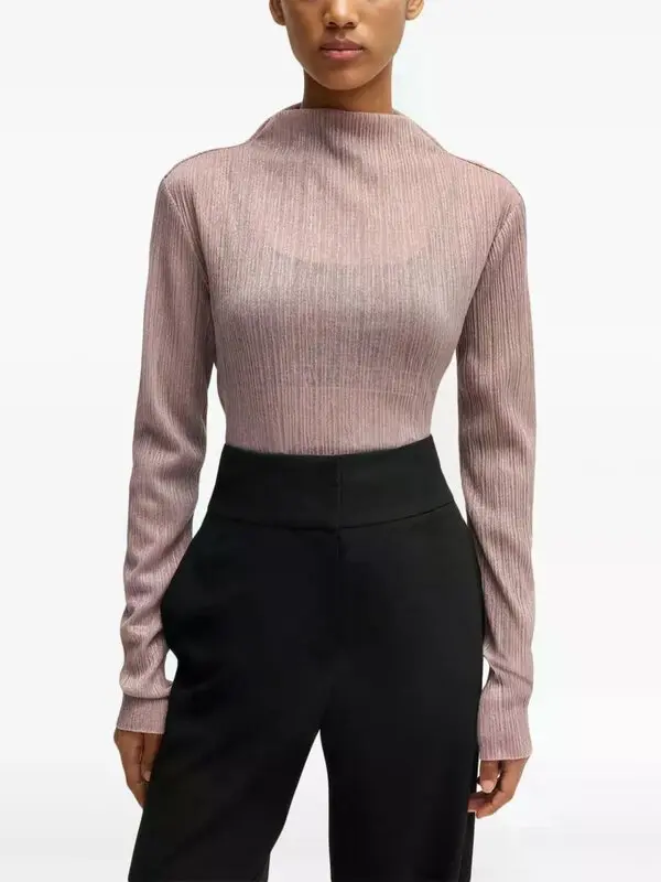 Hugo Plissé-effect Blouse