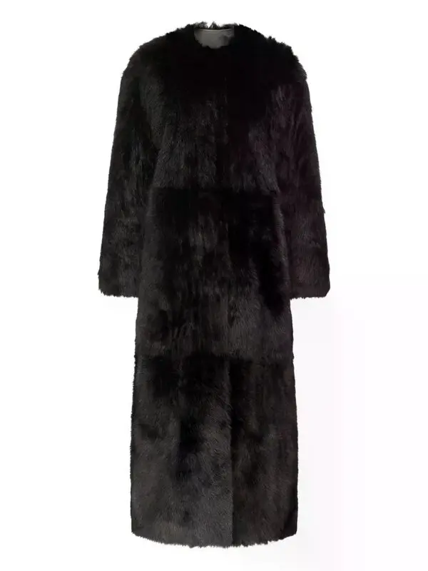 Loulou De Saison Shearling Panelled Coat