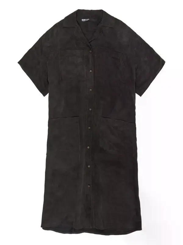 Bimba Y Lola Button-down Patch-pocket Dress