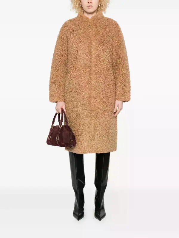 Apparis Shearling Overcoat