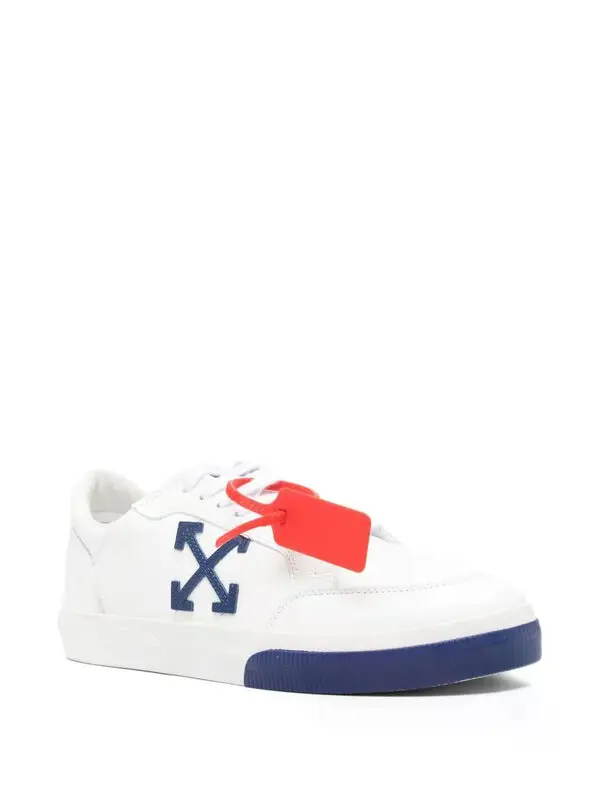 Off-White Arrow-logo Leather Sneakers