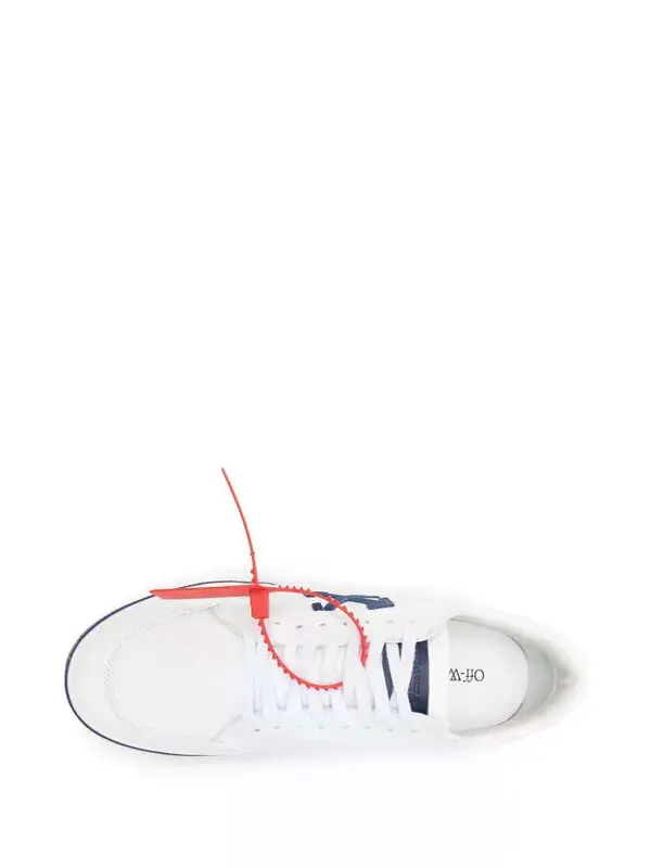Off-White Arrow-logo Leather Sneakers