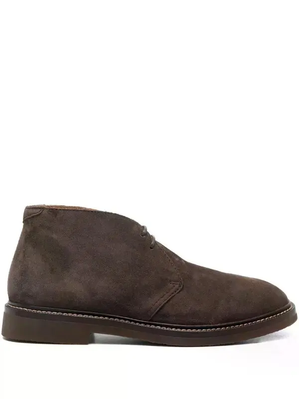 Brunello Cucinelli Suede Lace-up Desert Boots