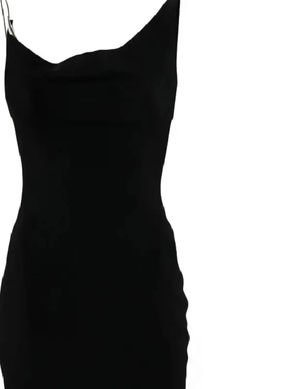 MUGLER Cowl-neck Dress